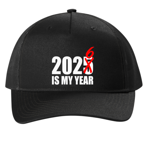 2026 Is My Year Snapback 5-Panel Trucker Cap – MemeTownTees